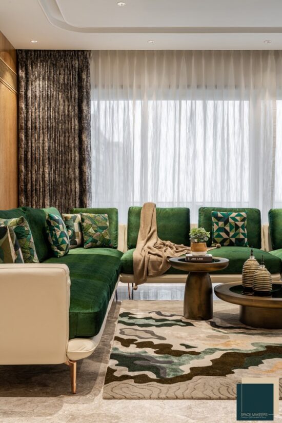 Modern Home With An Eclectic Touch | Space Makeers - The Architects Diary