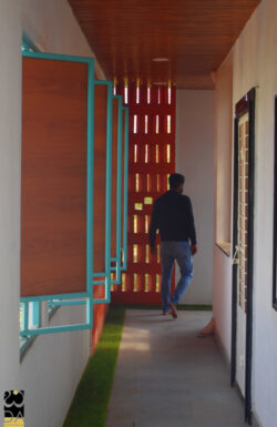 Contemporary Home With Brick Jaali Facade Built Using Local Materials ...