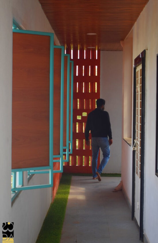 Contemporary Home With Brick Jaali Facade Built Using Local Materials ...