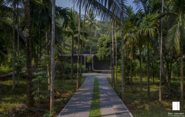 Minimalist House Design In The Lush Western Ghats Of North Kerala ...