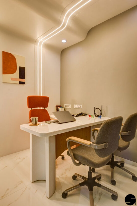 Simple, Spacious And Sophisticated Office Space | Ankita Sehgal Design ...