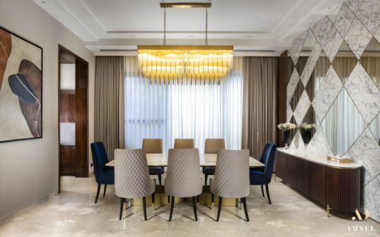 A Modern Design And Tasteful, Elegant Interior Elements For This ...