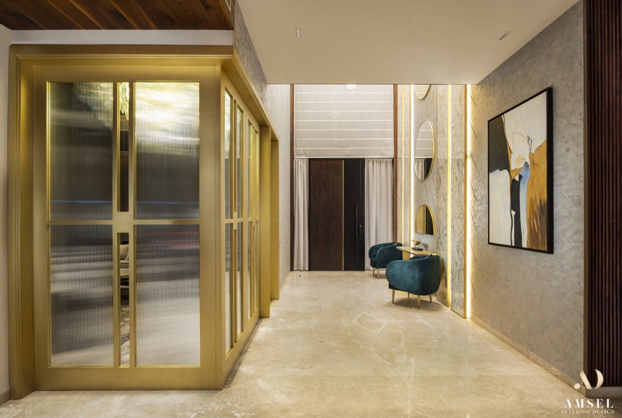 A Modern Design And Tasteful, Elegant Interior Elements For This ...