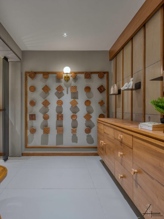 Apartment Interior Design With Warm Earthy Palette Of Materials, Textures, And Colors | A R N V ...