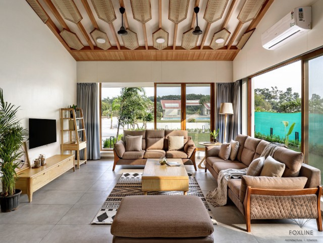 An Earthy, Cosy Yet Luxurious Experience With This Weekend Luxury Home ...