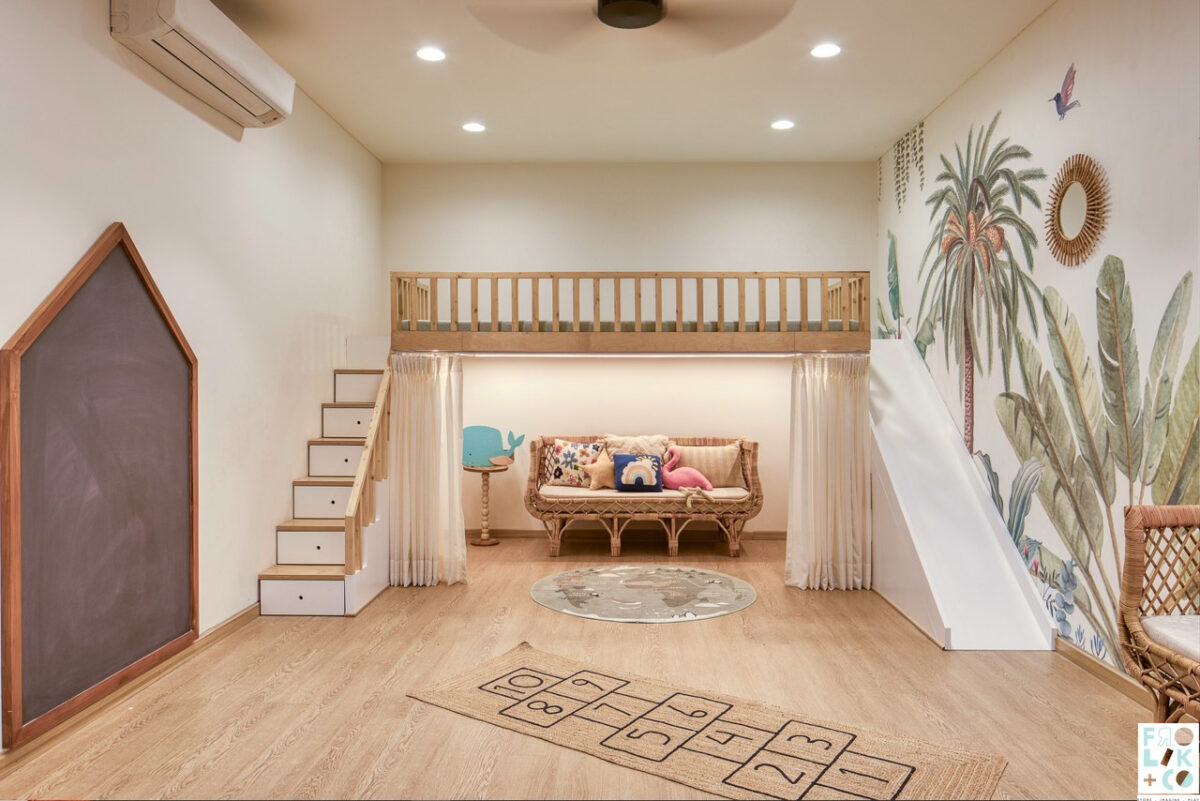 Quirky And Elegent Kids Room Design With Unique Colour Palettes And ...