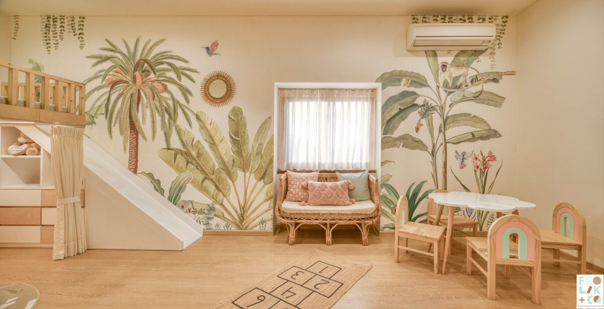 Quirky And Elegent Kids Room Design With Unique Colour Palettes And ...