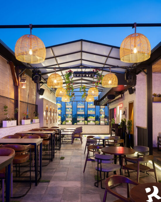 The Cafe Design Of The Brew Estate Is Wrapped By A Unique Screened ...