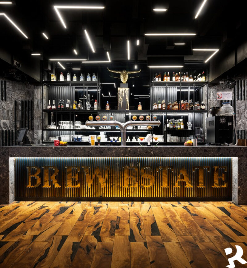 The Cafe Design Of The Brew Estate Is Wrapped By A Unique Screened ...