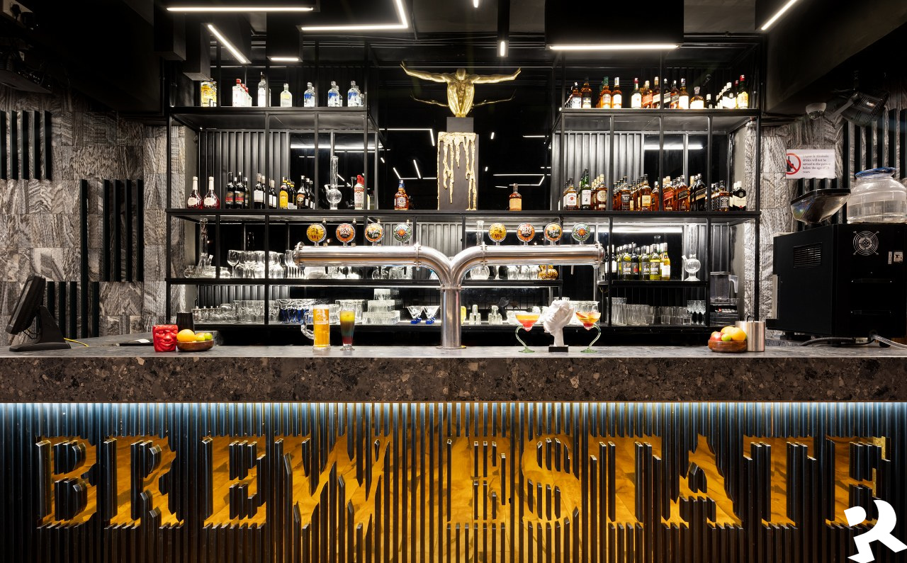 The Cafe Design Of The Brew Estate Is Wrapped By A Unique Screened ...