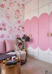 A Functional Space With Distinct Colour Pallete And Materials ...