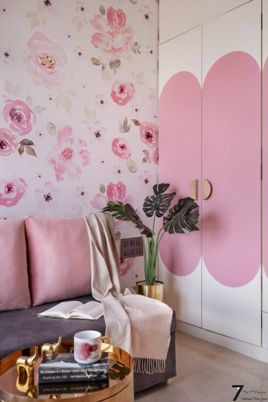 A Functional Space With Distinct Colour Pallete And Materials ...