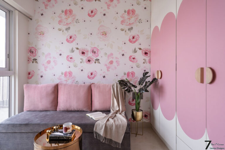 A Functional Space With Distinct Colour Pallete And Materials ...