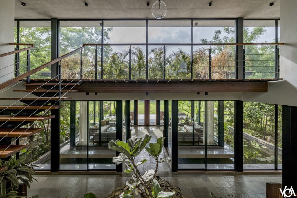 Minimal, Sleek, And Earthy Design For The Kalrav Villa In Ahmedabad ...