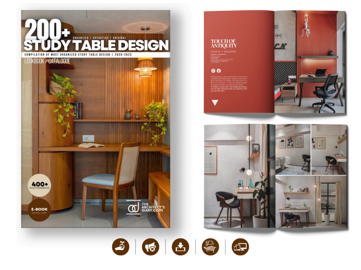 Discover 50 Study Table Design With Striking Colour Palette - The ...