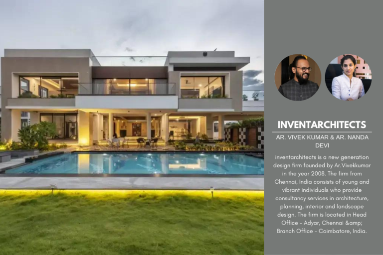 Top 20 Architects in Chennai - The Architects Diary