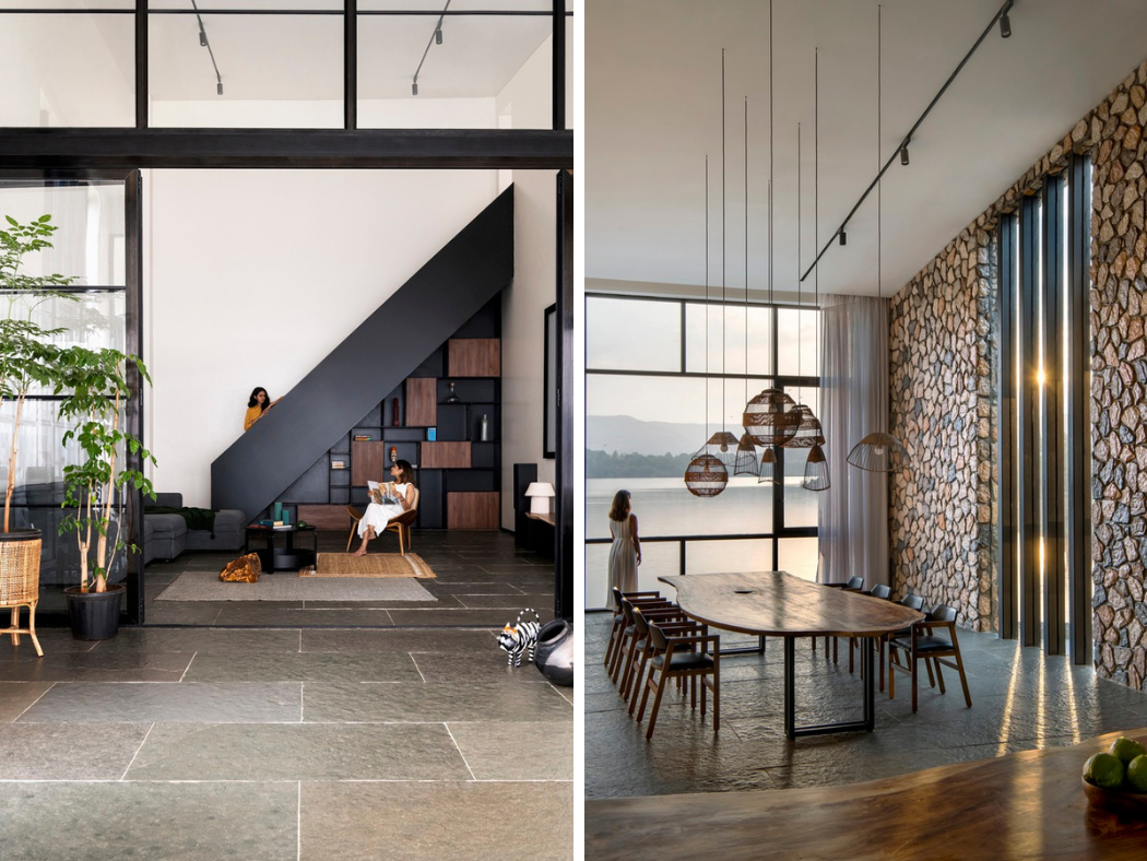 A Captivating House with Enchanting Views Of The Lake And Hills Beyond ...