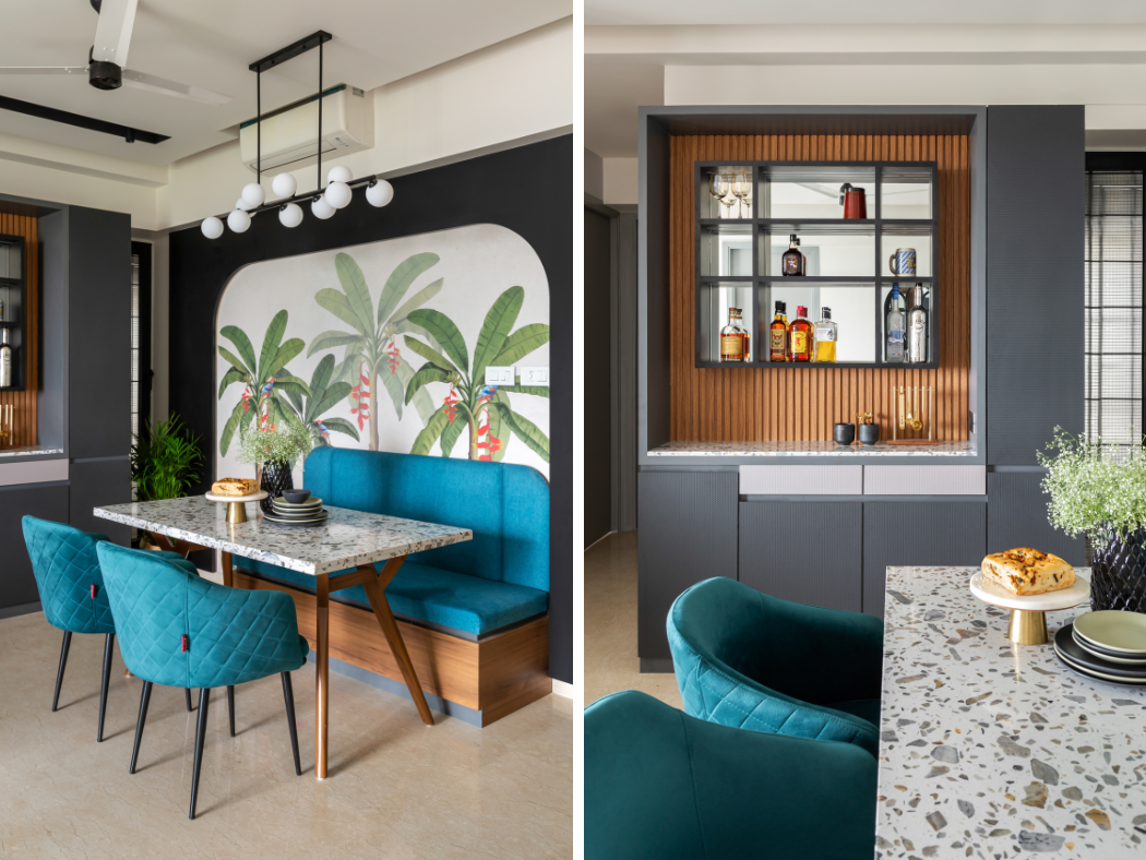 A Home Which Is Sprinkled With Colours And Prints Balanced With A ...