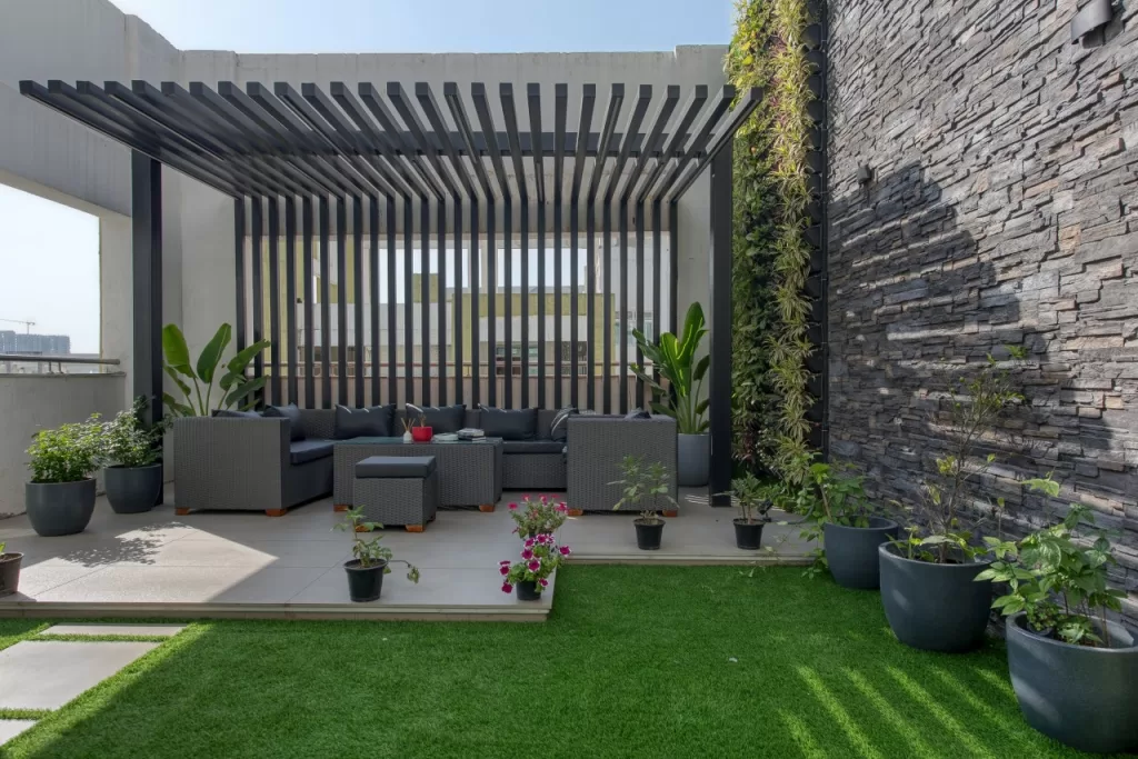 Courtyard Pergola Structures White Timber Pergola Large Timber