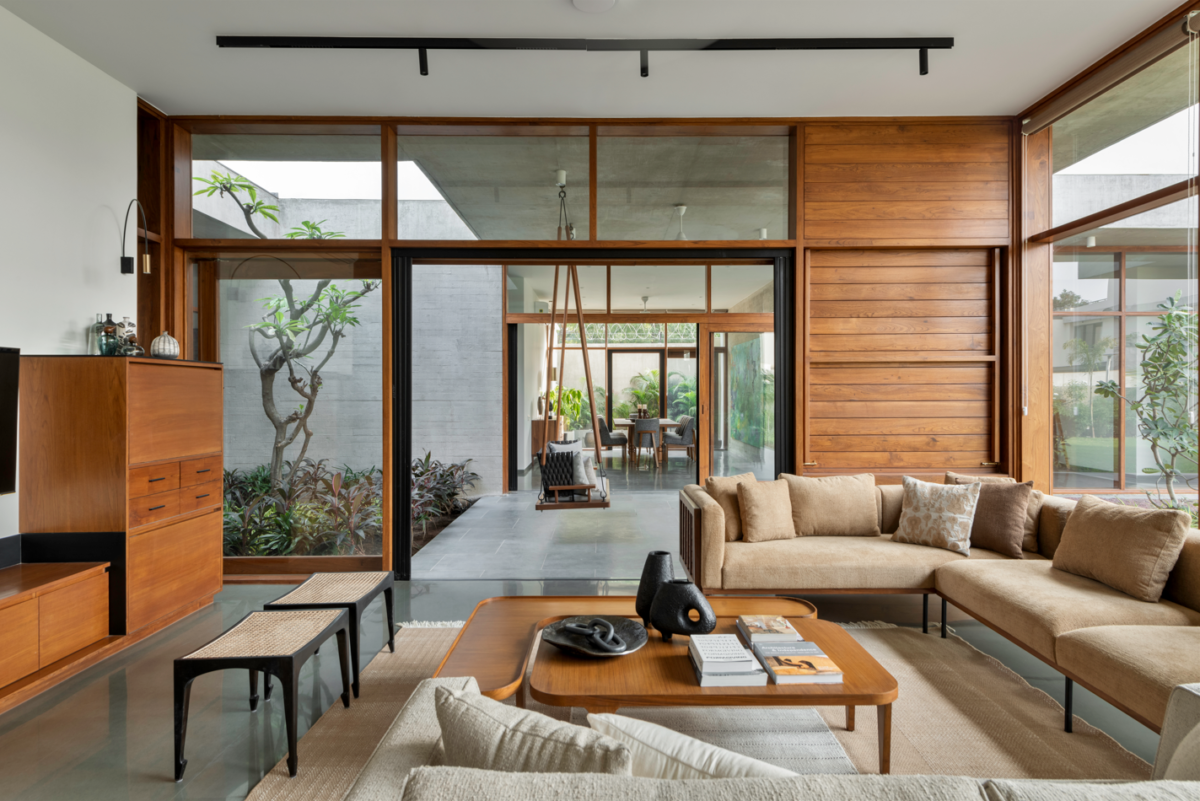 The Hovering Mass Of The Floating Slab Allows An Open Design | Modo Designs