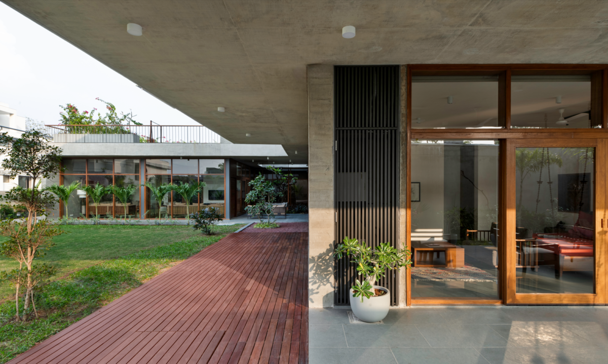 The Hovering Mass Of The Floating Slab Allows An Open Design | Modo Designs