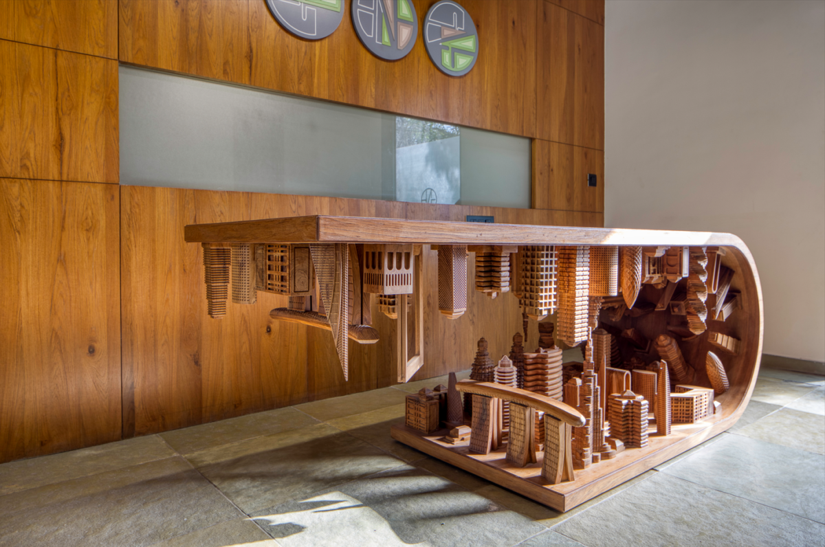 The Aim Was To Break The Stereotype Of Office Architecture And Spaces ...