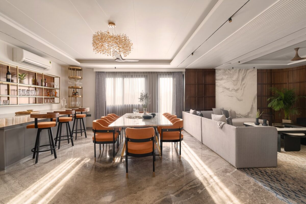 The Concept Of Modern Classic Interior Design Was Used In This ...