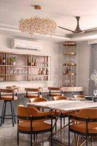 The Concept Of Modern Classic Interior Design Was Used In This ...