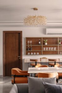 The Concept Of Modern Classic Interior Design Was Used In This ...