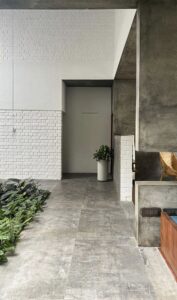 This Concrete House Design Is Set In A Site Covered In Coconut ...