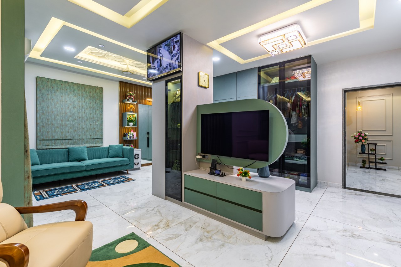 A Contemporary House Interior That Speaks The Language Of Vibrant ...