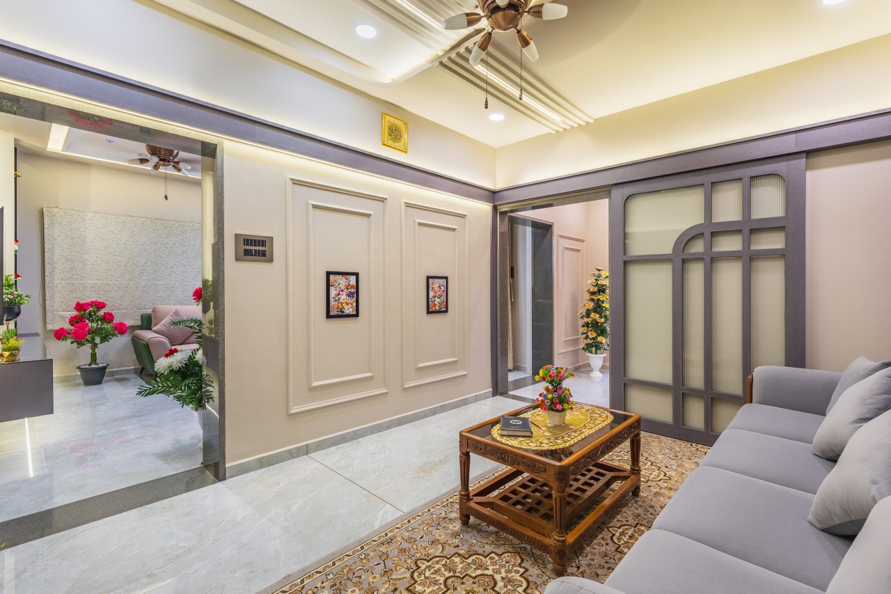 A Contemporary House Interior That Speaks The Language Of Vibrant ...