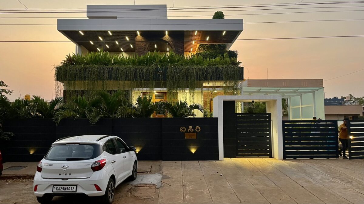 The House Facade Sits In A Picturesque Scene | Panji Associates - The ...