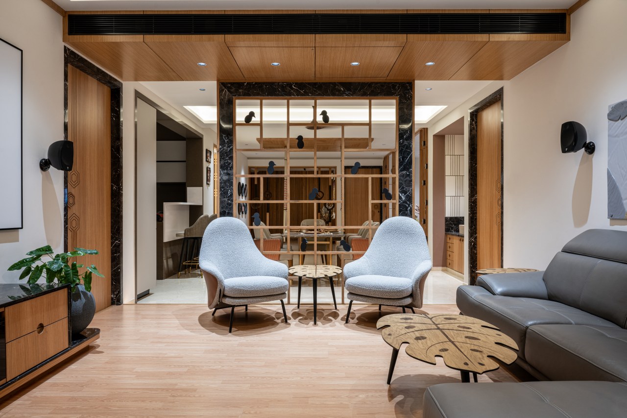 A Vast Canvas Such As This Home Blends Various Interior Styles ...