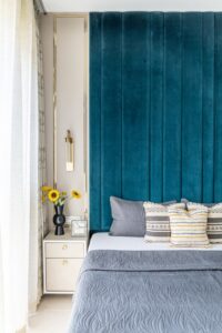 A Curated Interiors With A Pop of Color Sets A Cheerful Tone ...