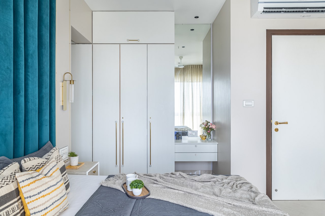 A Curated Interiors With A Pop of Color Sets A Cheerful Tone ...