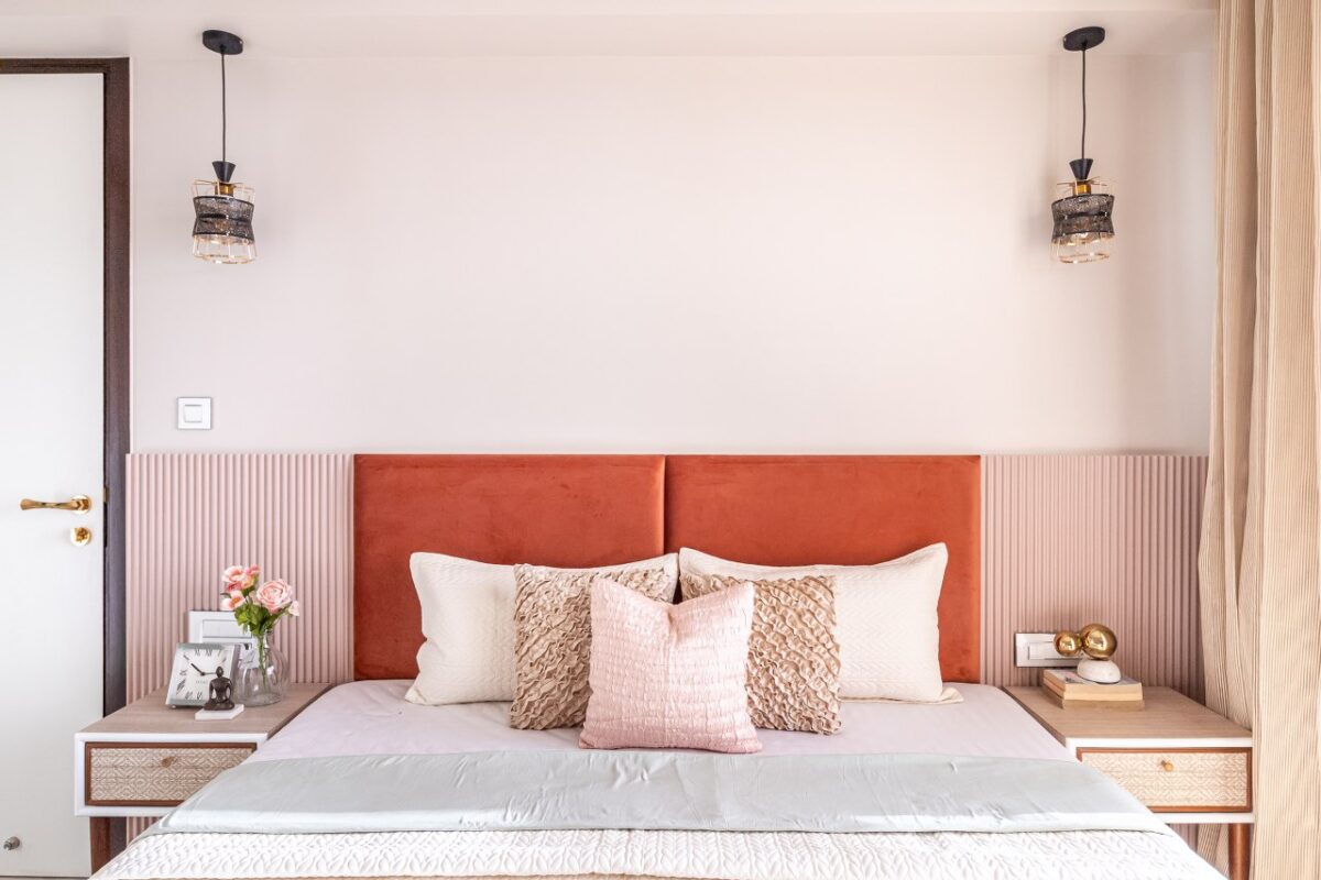 A Curated Interiors With A Pop of Color Sets A Cheerful Tone ...