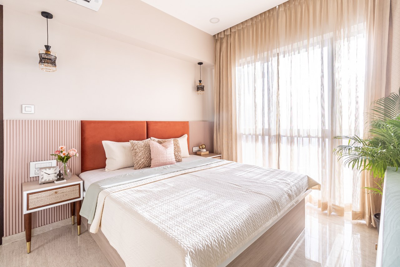 A Curated Interiors With A Pop of Color Sets A Cheerful Tone ...