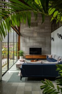A Quintessential Tropical Modern House Nestled In The Coastal City Of ...