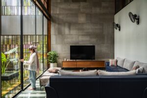 A Quintessential Tropical Modern House Nestled In The Coastal City Of ...