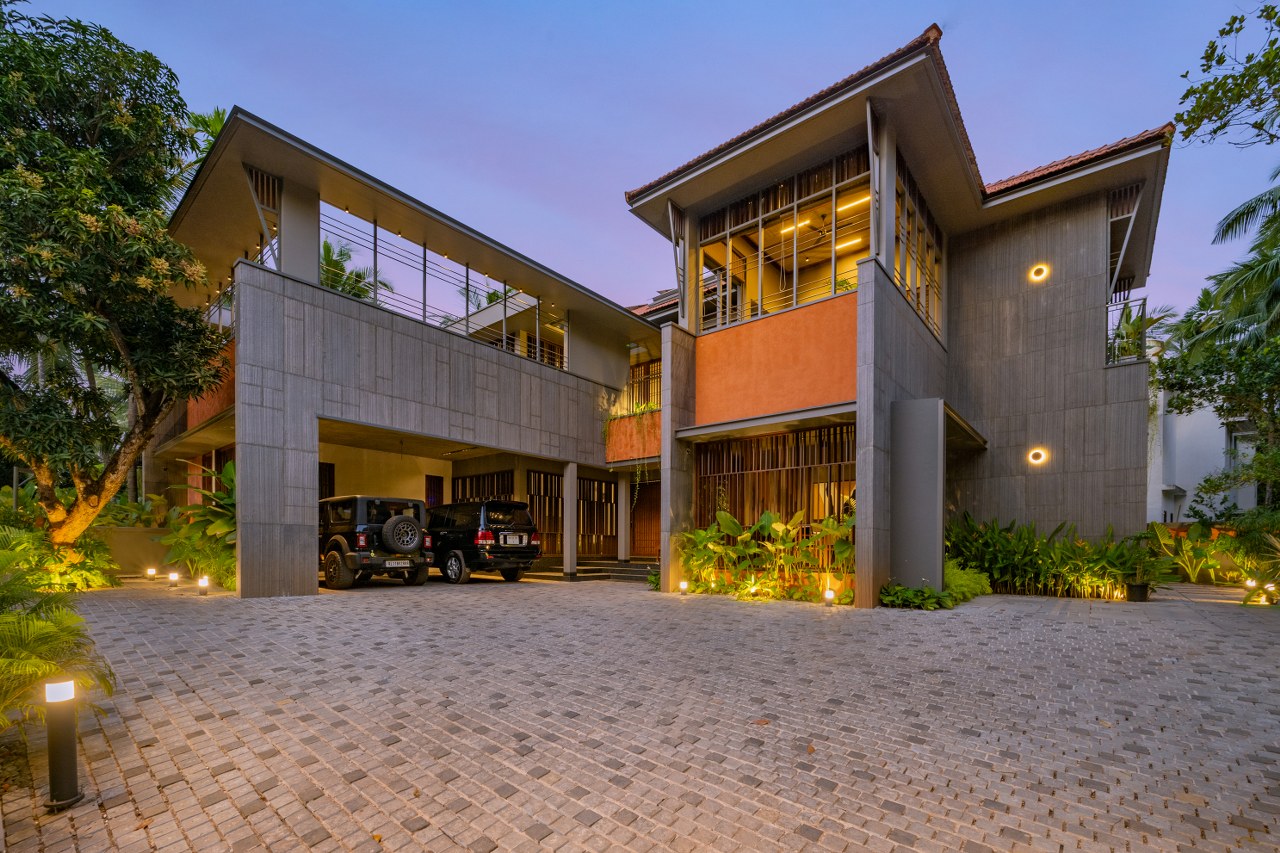 A Quintessential Tropical Modern House Nestled In The Coastal City Of ...