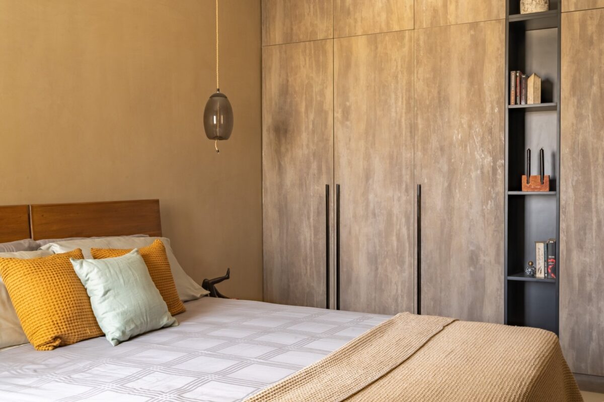 The Interior Of This Modern Indian House Design Has A Warm Earthy ...