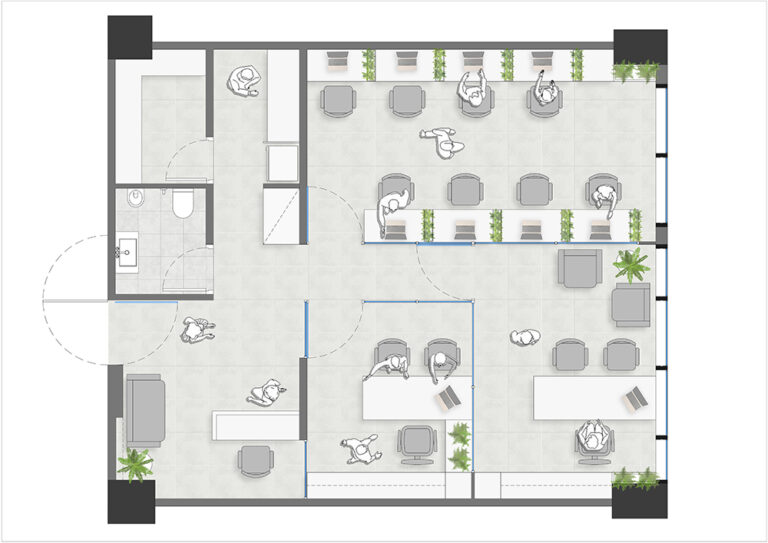 This Inspiring Office is Designed For A Communications Company ...