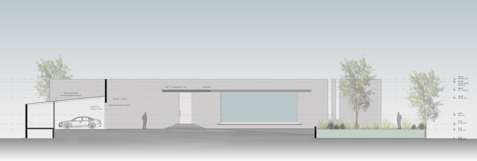 The White House Design Has A Seamless Visual Connection | Dipen Gada ...