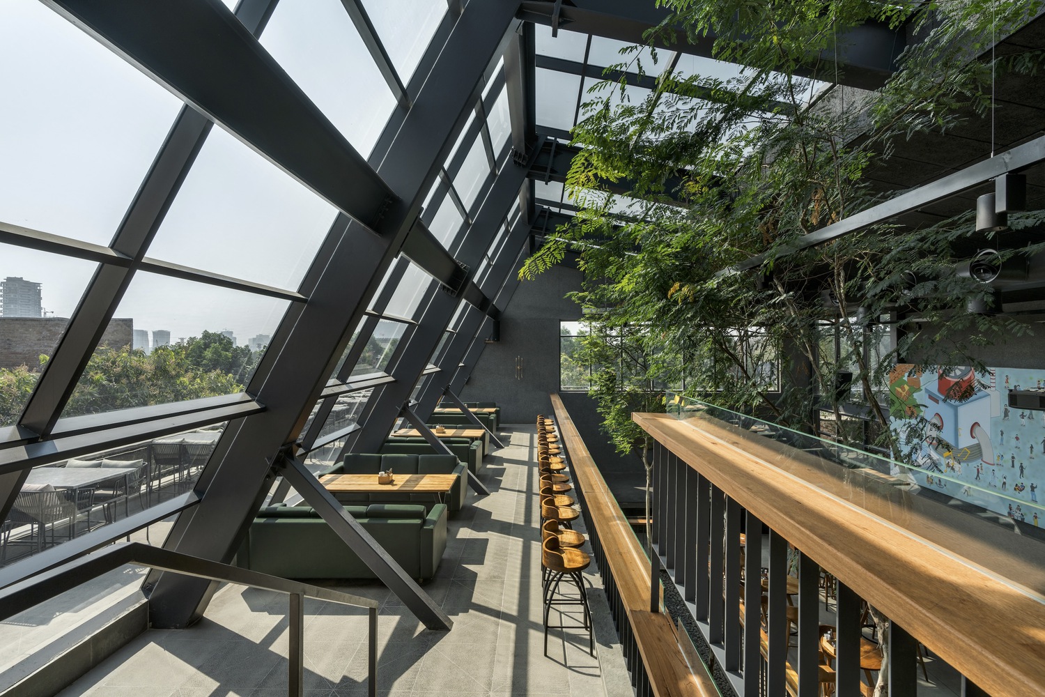 Zero40 Brewery Seamlessly Blends The Essence of an Existing Orchard ...