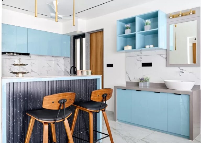 20 Breakfast Counter Designs: Amazing Indian Kitchen Choices