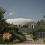 The Fluid Form Flows From The Exterior To The Interior Walls ...