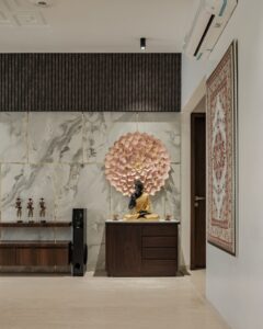 This Modern Four-bedroom Apartment Uses Complex Geometrical Patterns ...