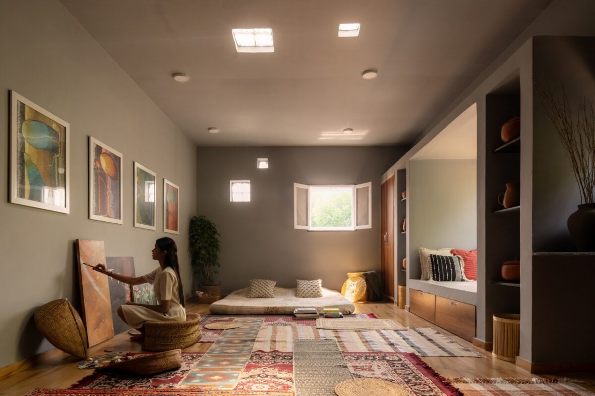 Simple yet Bold are not just Adjectives for this Home in Raipur | My MAATI