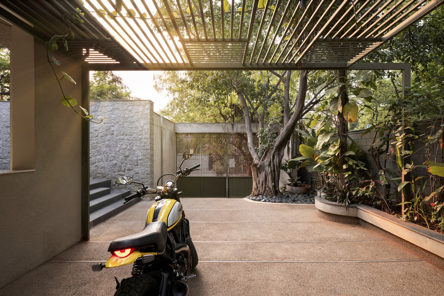 This Hyderabad Home was Built on the Backyard of the Property | Dev ...